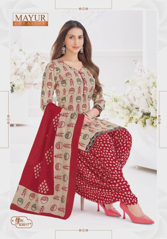Mayur Khushi 83017 Cotton Dress Vol 83 – Premium Full Size Cotton Dress ...